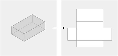 cube prism net