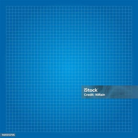 벡터 일러스트 레이 션 파란색 플로팅 그래프 종이 격자를 파란색 배경에 격리 격자 사각형 그래프 선 텍스처 엔지니어링 논문 밀리