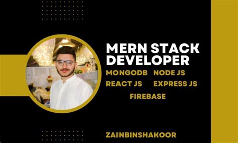 Your Mern Stack Developer Or React Website Front End Developer By