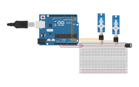Circuit Design Opencv Python With Arduino Tinkercad
