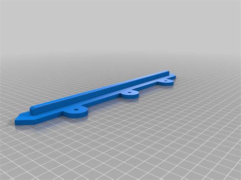 8020 Series 10 Mounting Rail For Display Cases By Notlikealeafonthewind Download Free Stl