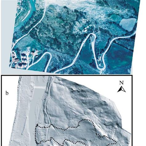 Map Of Gps Measured Points In The Landslide Area Utm Coordinates The