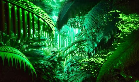 Premium Photo A Dense And Wild Jungle Of Binary Data And Code Teeming With Digital Life