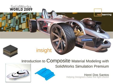 Ppt Introduction To Composite Material Modeling With Solidworks