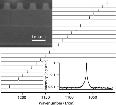 Spectra Of 24 Single Mode Dfb Lasers In The Array Laser Frequencies Download Scientific