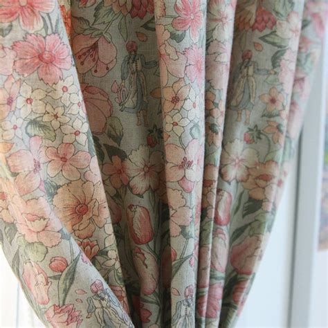 맞춤제작2컬러 앤의정원 레트로 린넨 커튼 거실 창문 긴창 창문형 가리개 가림막 커텐 감도 깊은 취향 셀렉트샵 29cm