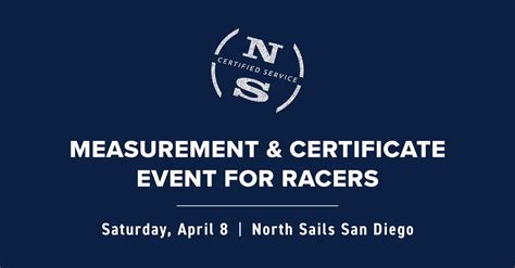 Measurement And Certificate Event North Sails