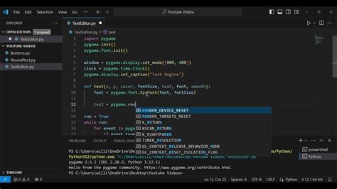 How To Create A Text Function In Pygame Youtube