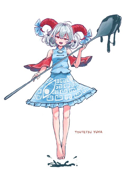 Toutetsu Yuuma Touhou Drawn By Satyuas Danbooru