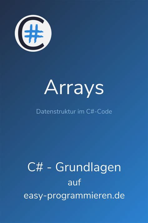 C Arrays Programmieren Lernen Programmieren Datenstrukturen