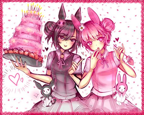 My Melody And Kuromi Art At Gancamilablog Blog