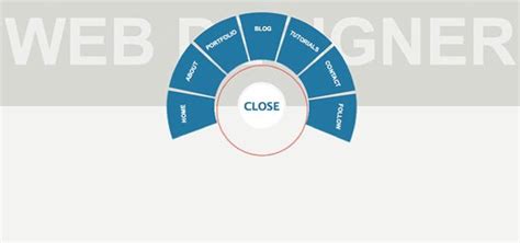 Use Css To Create Stylish Circular Navigation Creative Bloq Navigation Design Inspiration