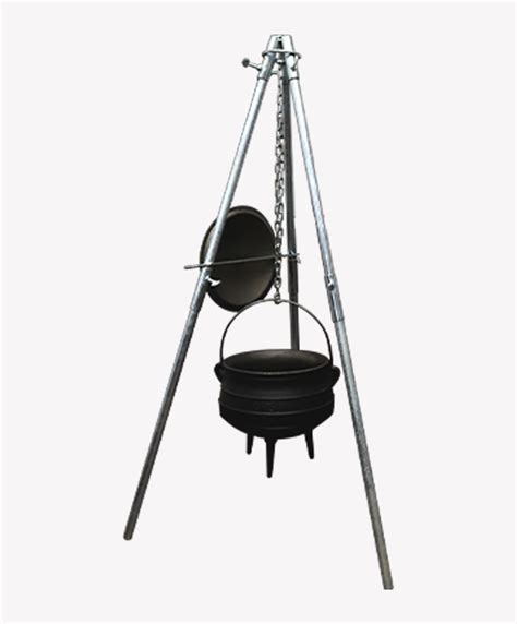 Tripod Fire Stand Incl Base And Potjie Pot Axis Events