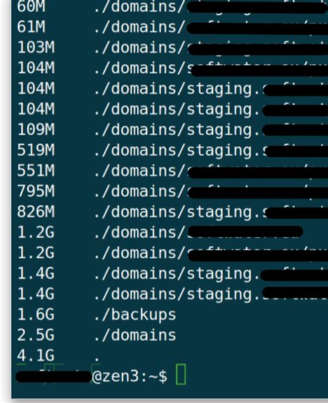 Checking Disk Usage Space Storage And Inodes Of Your Account