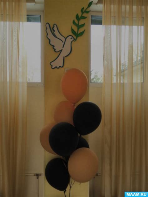 Методическая разработка по оформлению зала для празднования 9 мая — праздник Победы 3 фото