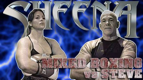 Sheena Mixed Boxing Vs Steve Empress Sheena Clips4sale