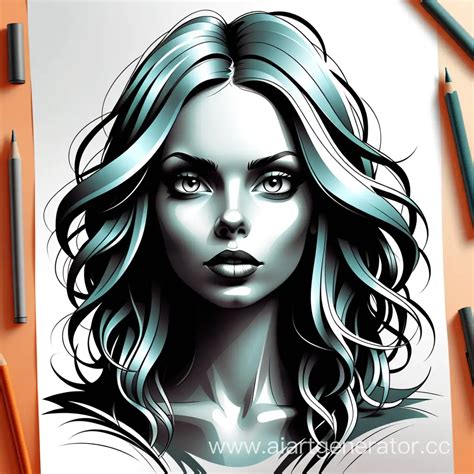 Vibrant Vector Drawing Of Abstract Geometric Forms Ai Art Generator