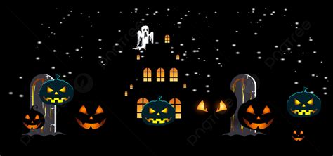 호박 유령 밤 디자인 어두운 배경 고스트 하우스 위험 호박 해피 할로윈 배경 일러스트 및 사진 무료 다운로드 Pngtree