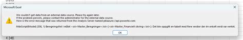 issues with getting data from pbi to excel microsoft fabric community