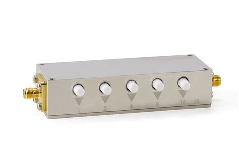W Ghz Db SMA Type Step Attenuators Centron RF Microwave Components