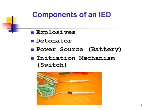 Improvised Explosive Devices Ied 1 Definition An Ied