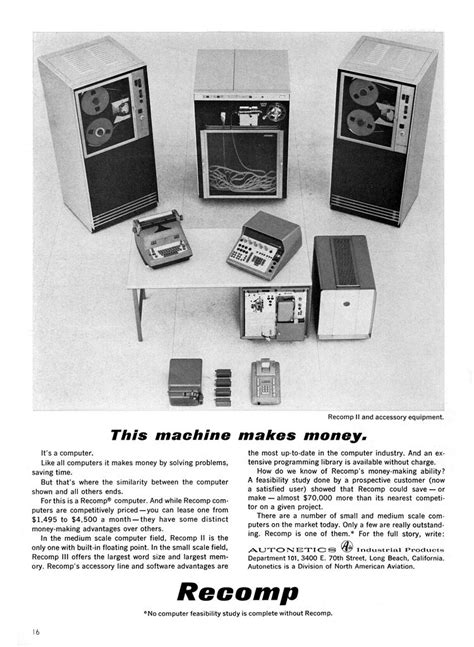 A Trove Of 1960s Computer Adverts Discussions Retro Computing