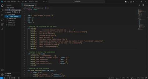 Video Harsh Singh On Linkedin Python Codsoft Pythoninternship Rockpaperscissors