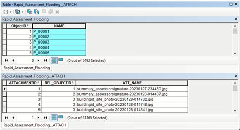 Renaming Attachments Based On Field Value In Related Table Using ArcGIS Pro Geographic