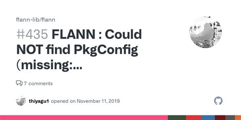 FLANN Could NOT Find PkgConfig Missing PKG CONFIG EXECUTABLE For Windows Issue