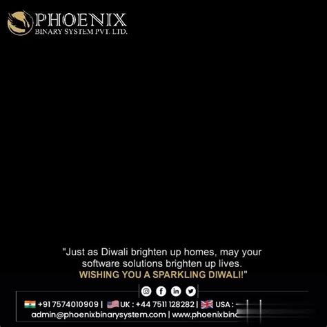 Phoenix Binary System Pvt Ltd On Linkedin Diwali India Festival Happydiwali Love Diwalits