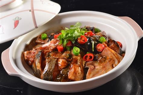 砂窝焗鱼头高清图片下载 红动中国
