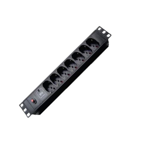 Switerland Standard Server Rack Cabinet Data Center Network Pdu With Sockets Smart Pdu And