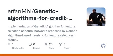 Github Erfanmhigenetic Algorithms For Credit Scoring Implementation Of Genetic Algorithm For