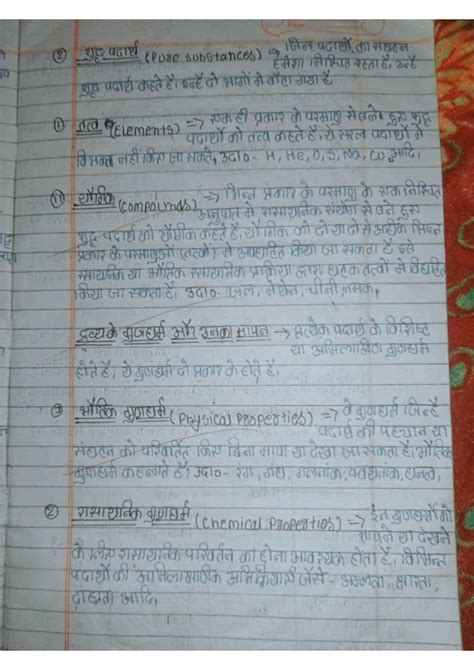 SOLUTION Chemistry Class Th Science Notes Studypool