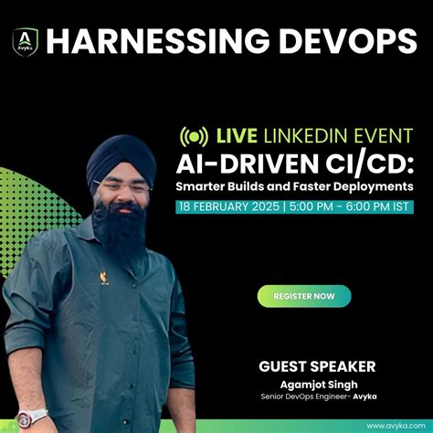 Agamjot Sethi On Linkedin Devops Aiindevops Cicd Techtalks Virtualevent Deployorcry