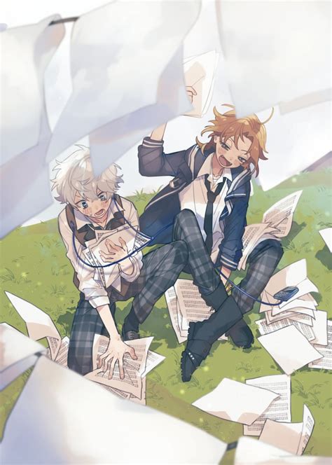 Tsukinaga Leo And Sena Izumi Ensemble Stars Drawn By Tt8ru Danbooru