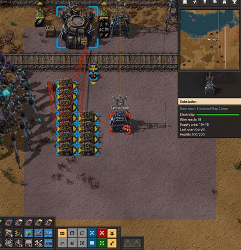 Why Cant These Combinators Reach This Substation With Red Wires R