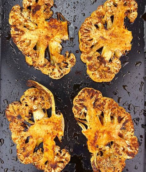 Стейк з цвітної капусти у духовці простий рецепт