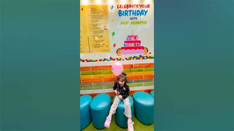 3rd Birthday Fun At Jus Jumpin 💕 Shorts Birthday Birthdaygirl