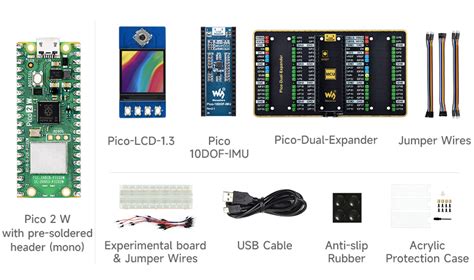 Raspberry Pi Pico 2 W Microcontroller Board Based On Official Rp2350 Chip Dual Core And Dual