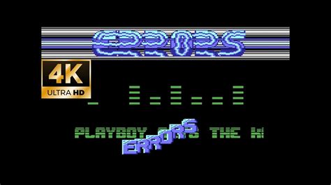 C64 Demo Excruciating 1989 By Errors Youtube