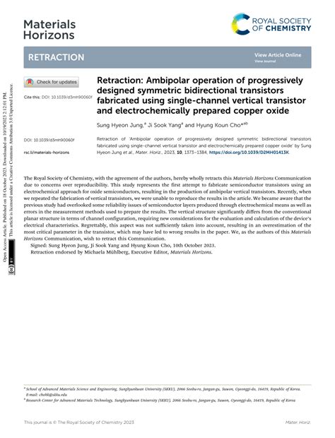 Pdf Retraction Ambipolar Operation Of Progressively Designed Symmetric Bidirectional