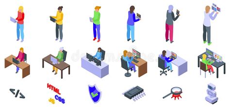 Software Programmer Stock Illustrations 32631 Software Programmer