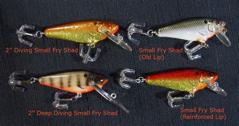 Bagley Small Fry Shad Series The Colors Of Bagleys
