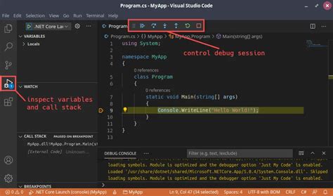 Install Visual Studio Code And Net Core For C Coding On Linux Pragmaticlinux