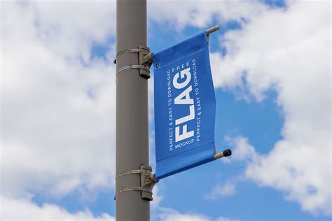 Small Flag Mockup Mockups Design