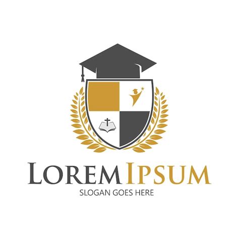 Premium Vector College Logo Design Template Vector Illustration
