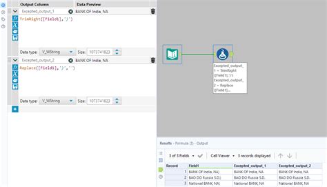 Solved Trimming Issue Alteryx Community