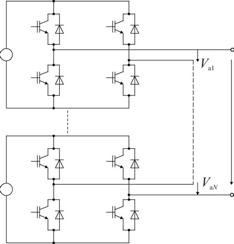 Topology Of One Arm Cascaded H Bridge Multilevel Inverter Download Scientific Diagram