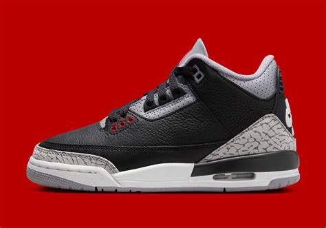 Air Jordan 3 Black Cement 2024 Official Info